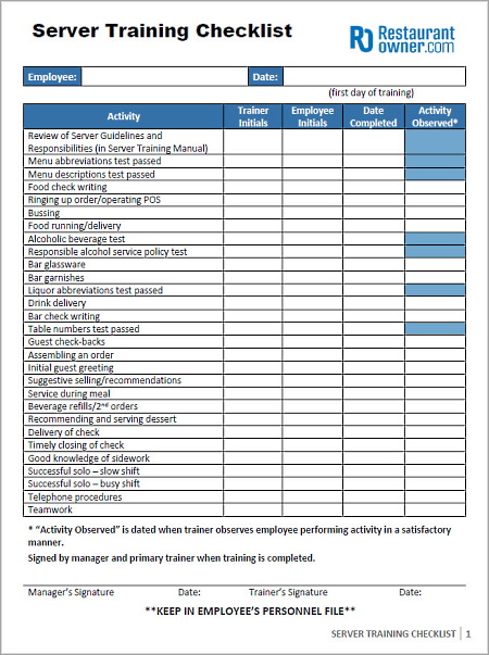 How to Build an Effective Restaurant Server Training Program ...
