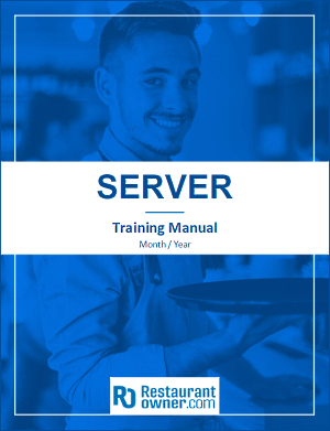 Server Training Manual | RestaurantOwner